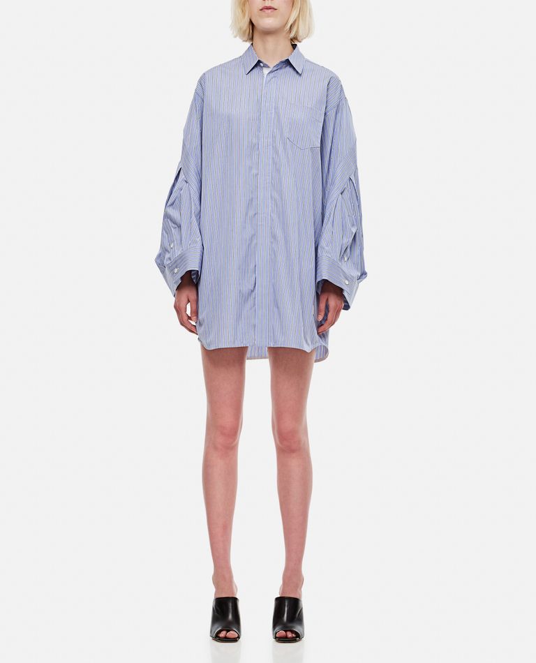 THOMAS MASON COTTON POPLIN DRESS for Women - Sacai | Biffi THOMAS MASON COTTON POPLIN DRESS for Women - Sacai | Biffi