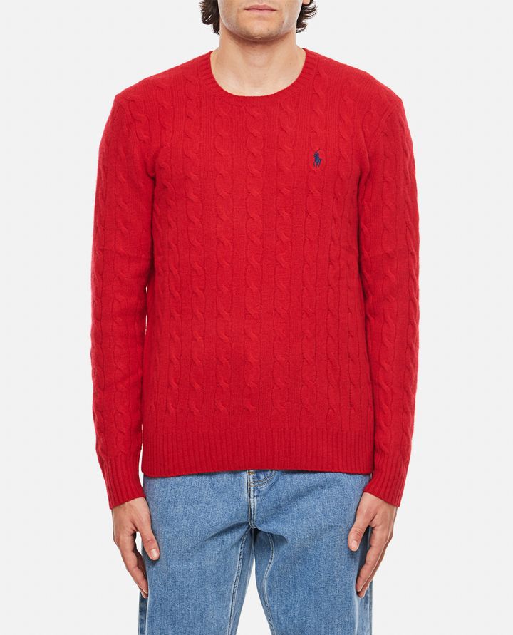 Cable Knit Wool Cashmere Jumper For Men Polo Ralph Lauren Biffi