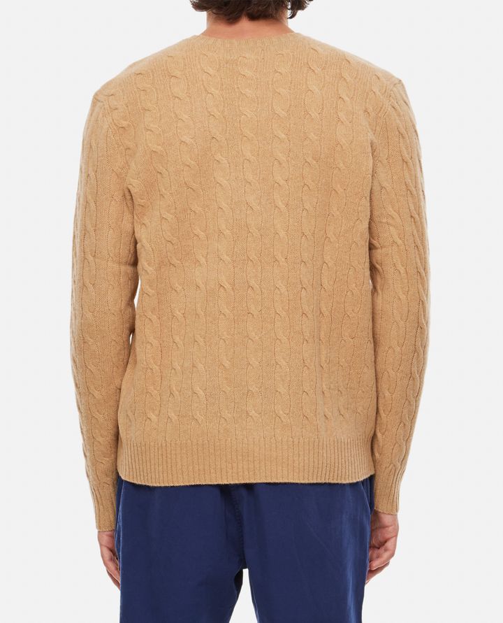 CABLE-KNIT WOOL-CASHMERE JUMPER for Men - Polo Ralph Lauren | Biffi