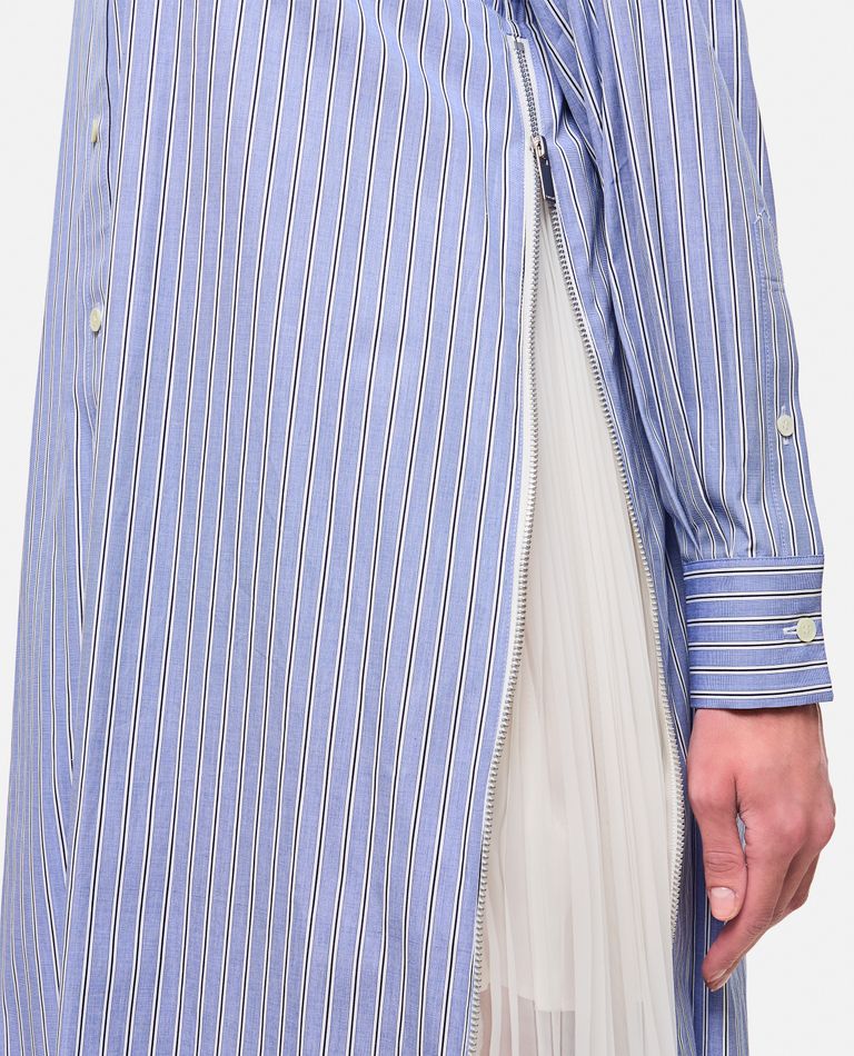 COTTON POPLIN DRESS for Women - Sacai | Biffi COTTON POPLIN DRESS for Women - Sacai | Biffi